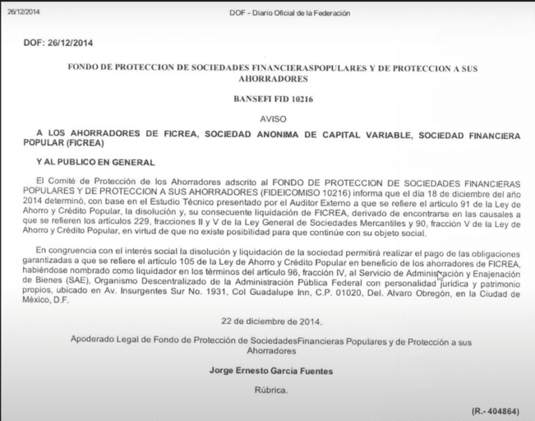SOFIPO QUIEBRA. ¿Y el seguro? Como funciona PROSOFIPO.